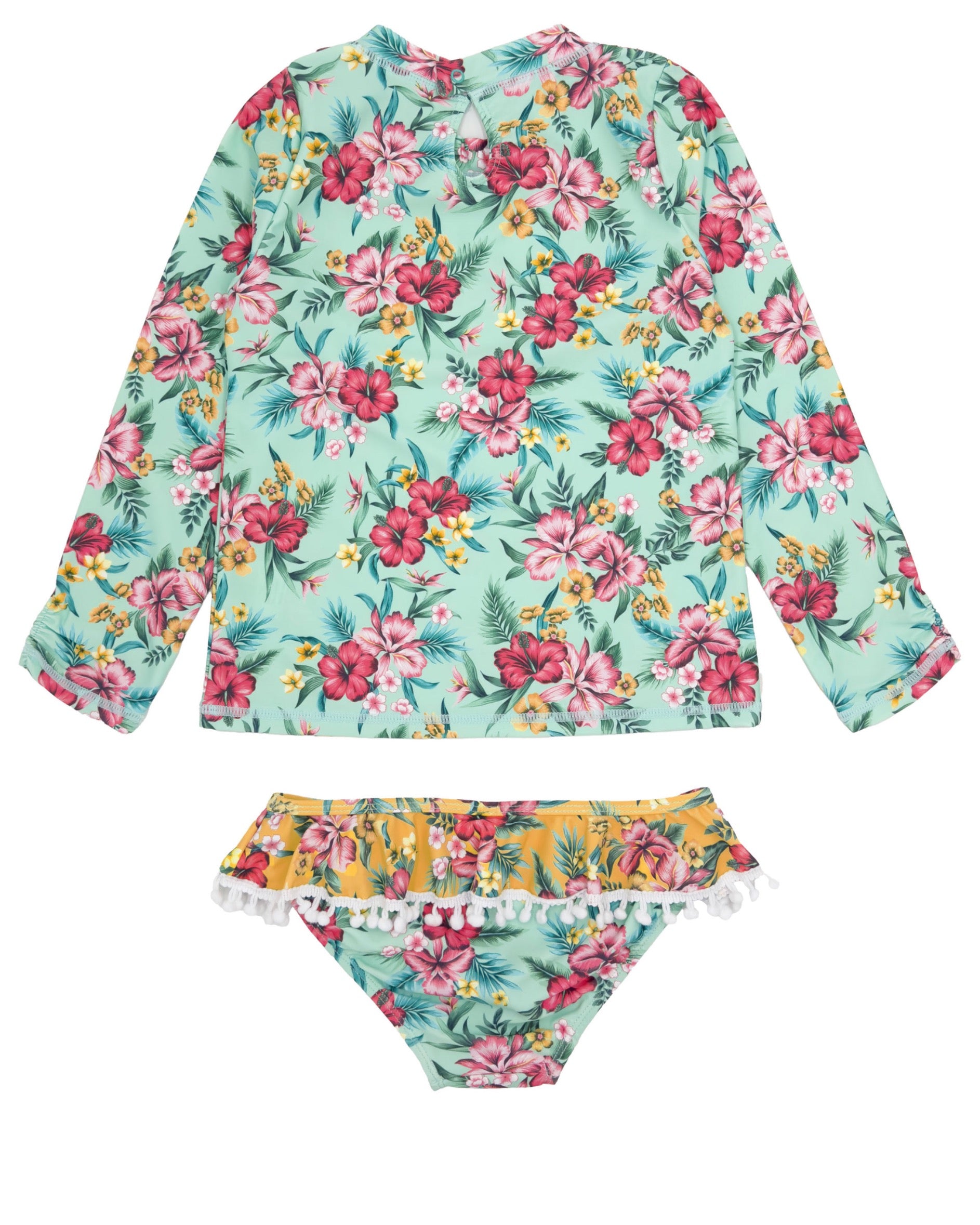 Sandy Toes Swim L/S Set – Feather 4 Arrow