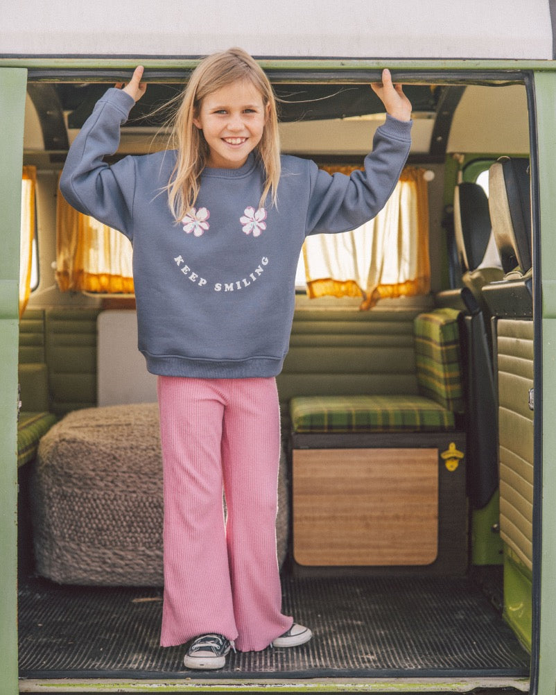 Girl's Meadow Bell Bottom – Feather 4 Arrow