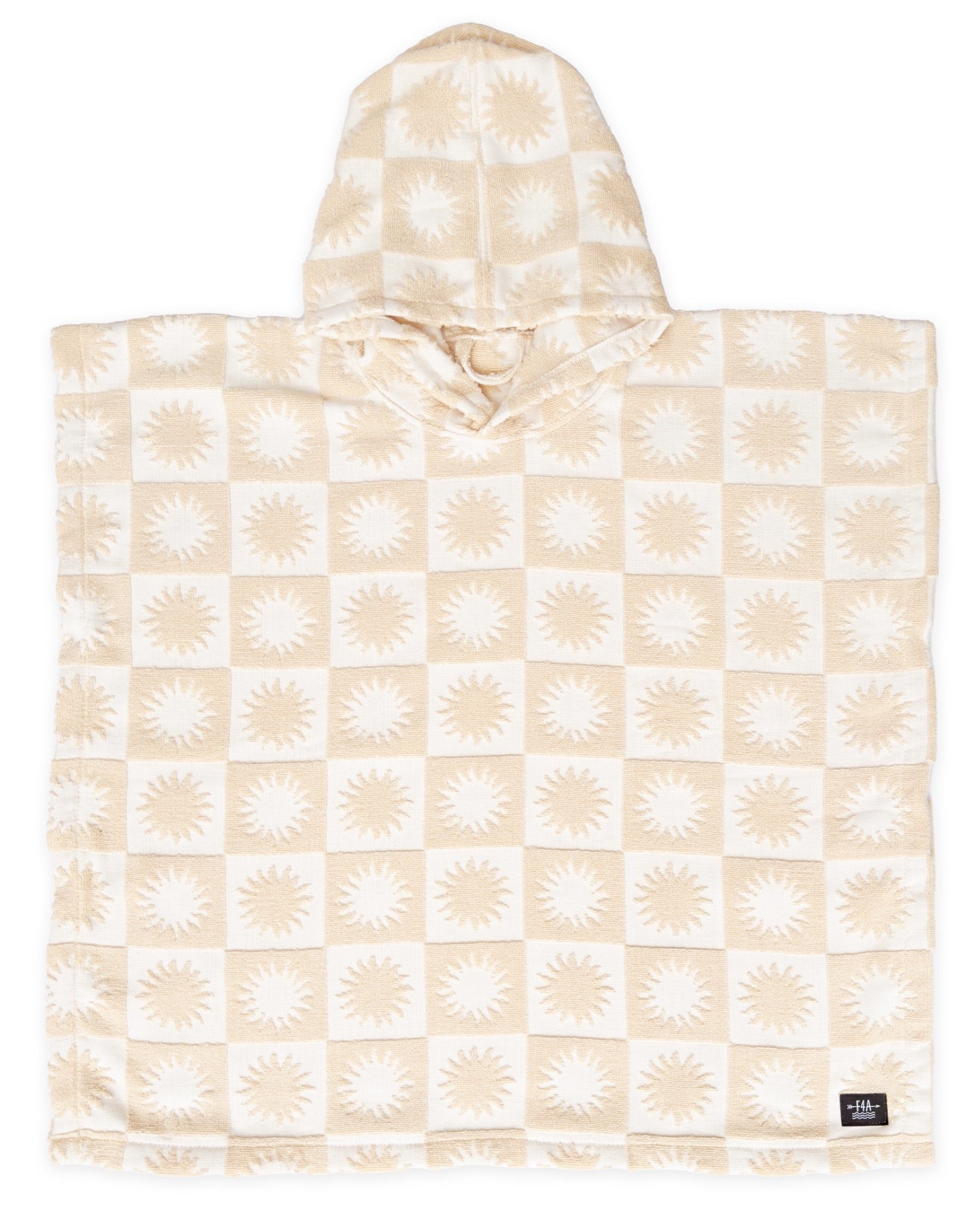 Kid's El Rey Poncho - Sand – Feather 4 Arrow