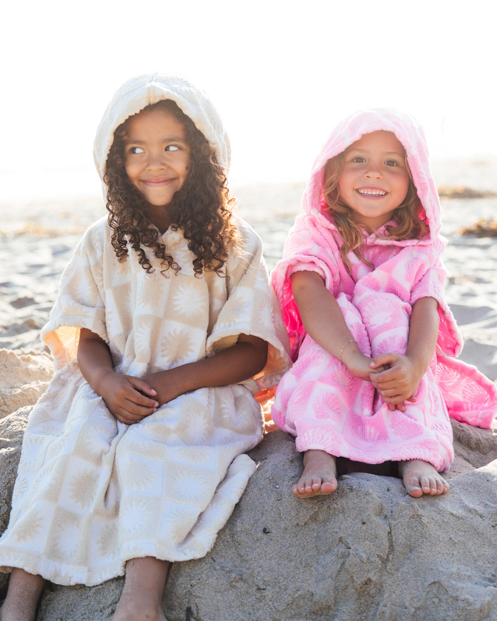 Kid's El Rey Poncho - Sand – Feather 4 Arrow